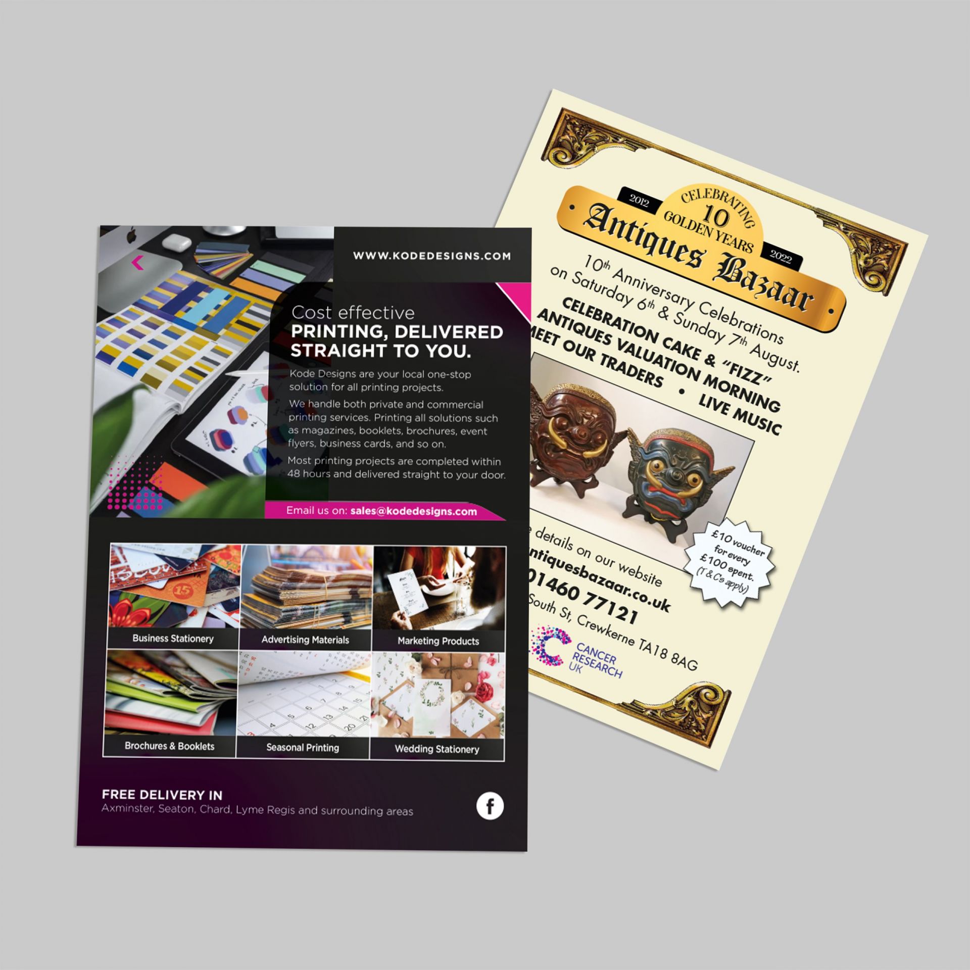 Kode Print & Design - Web Design | Printing in Axminster